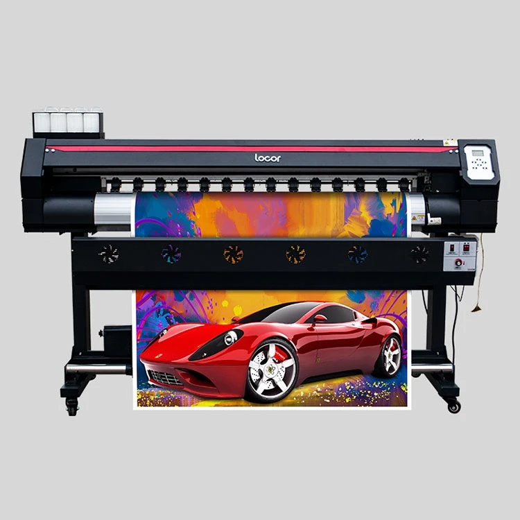 1.6m Eco Solvent Inkjet Printing Machine With Double Print Heads - Oem ...