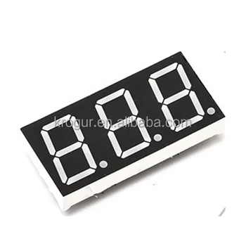 7 Segment Led Display 3 Digit Common Cathode - Buy 7 Segment Led Display 3 Digit Common Cathode ...
