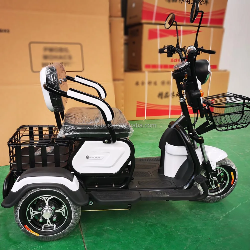 Electric Adult Tricycle Scooter 500W with 48V Battery & Customizable OEM
