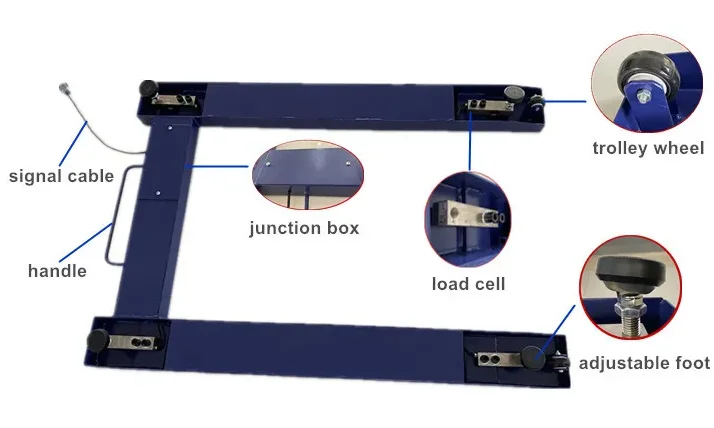 Digital Weighing Scales 500kg Balance U Shape Scale - Buy Carbon Steel ...