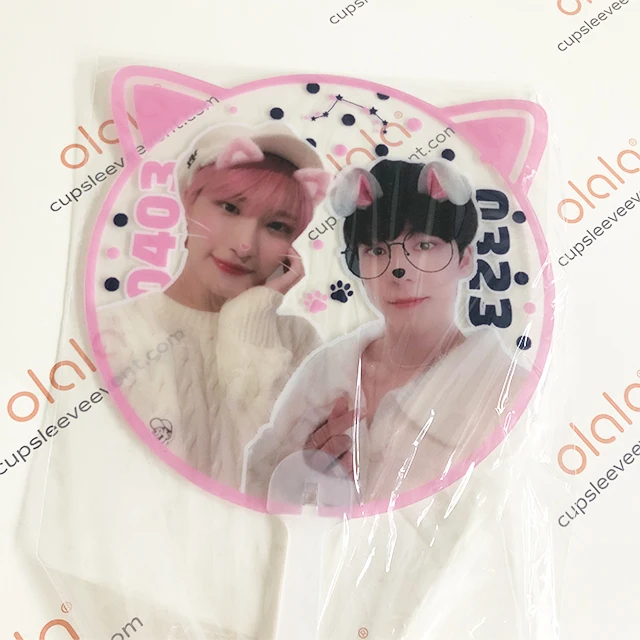 Custom Kpop Lenticular Printing Services 3D Lenticular Plastic Hand ...