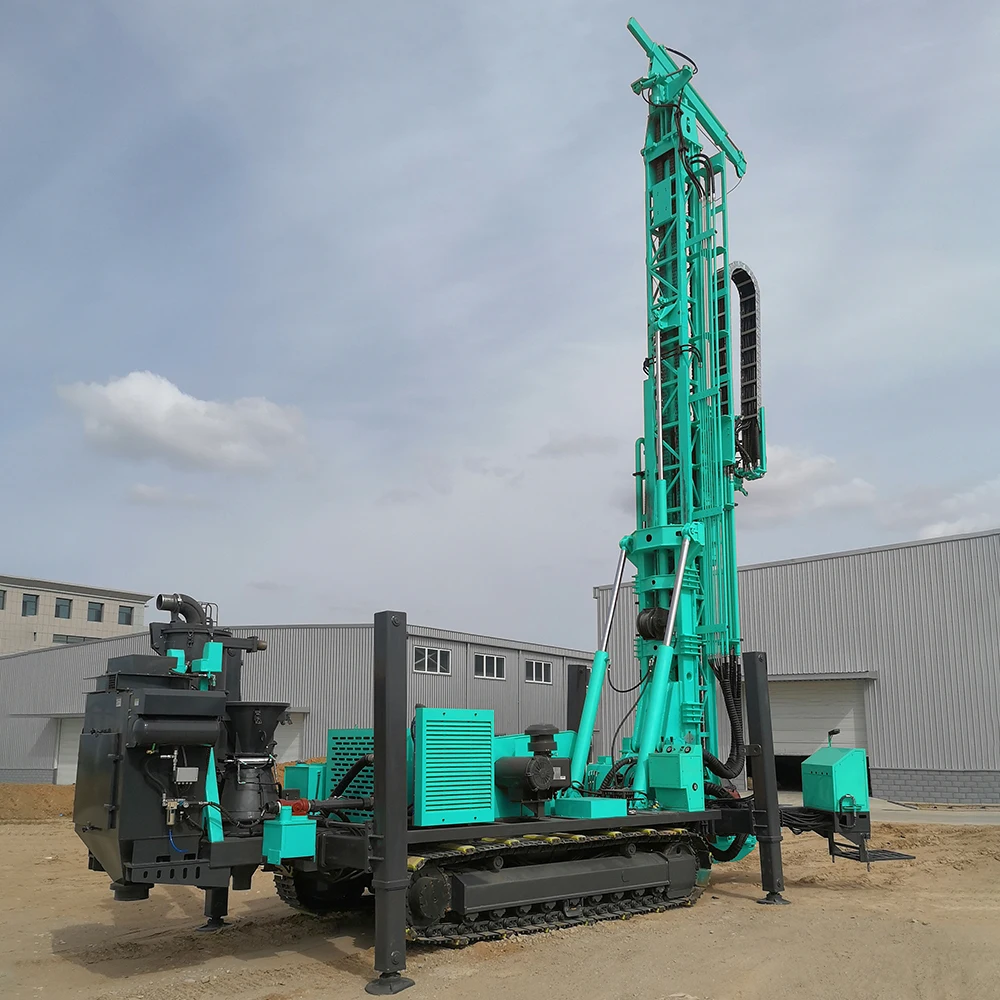 1000 Meters Reverse Circulation Water Drilling Rigs Used for Water Well ...