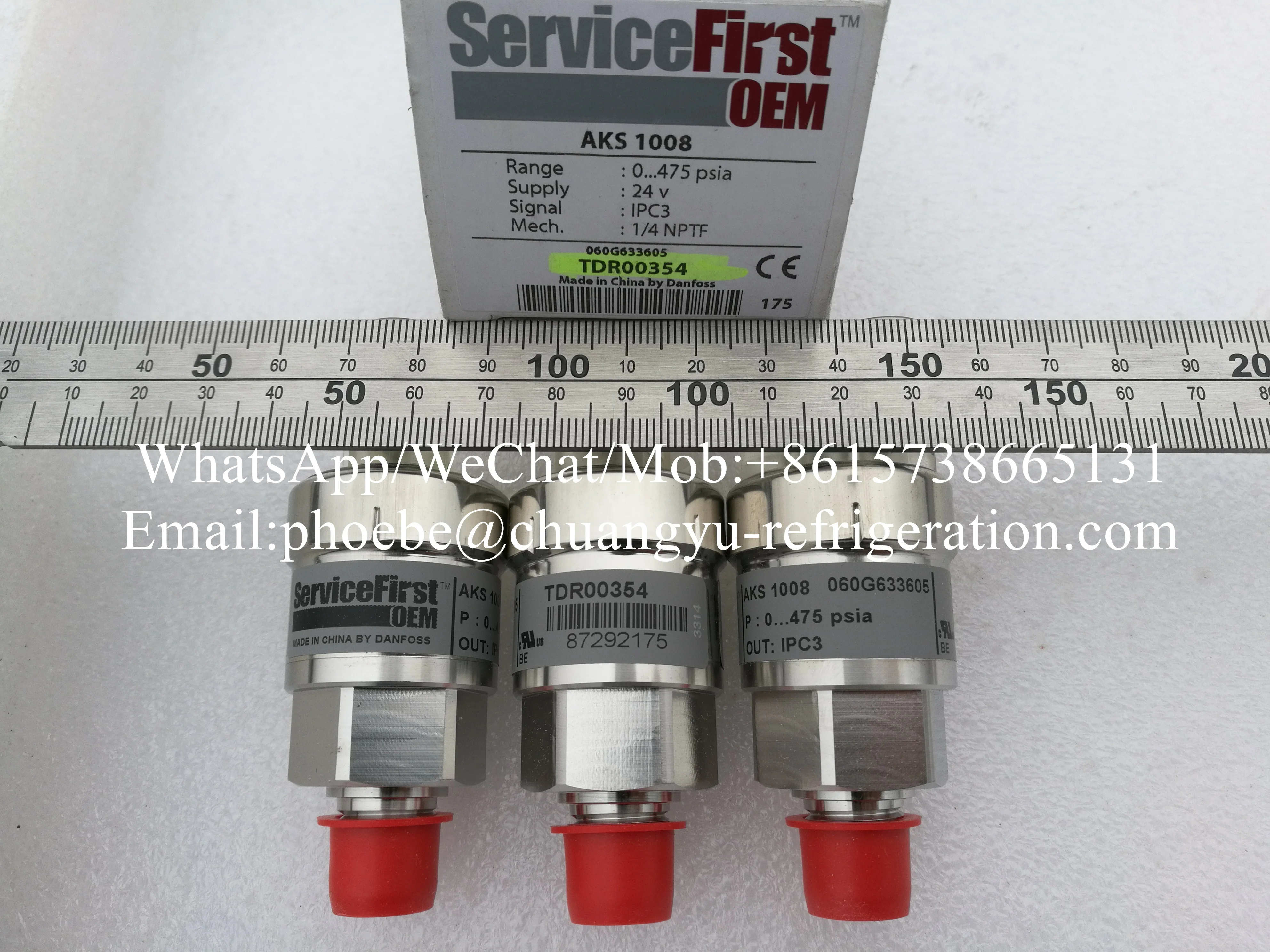 Trane Pressure Transducer TDR00354 - Reliable Chiller Parts