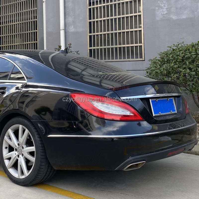Carbon Fiber Looks CLS Spoiler W218 Rear Spoiler for Mercedes Benz CLS ...