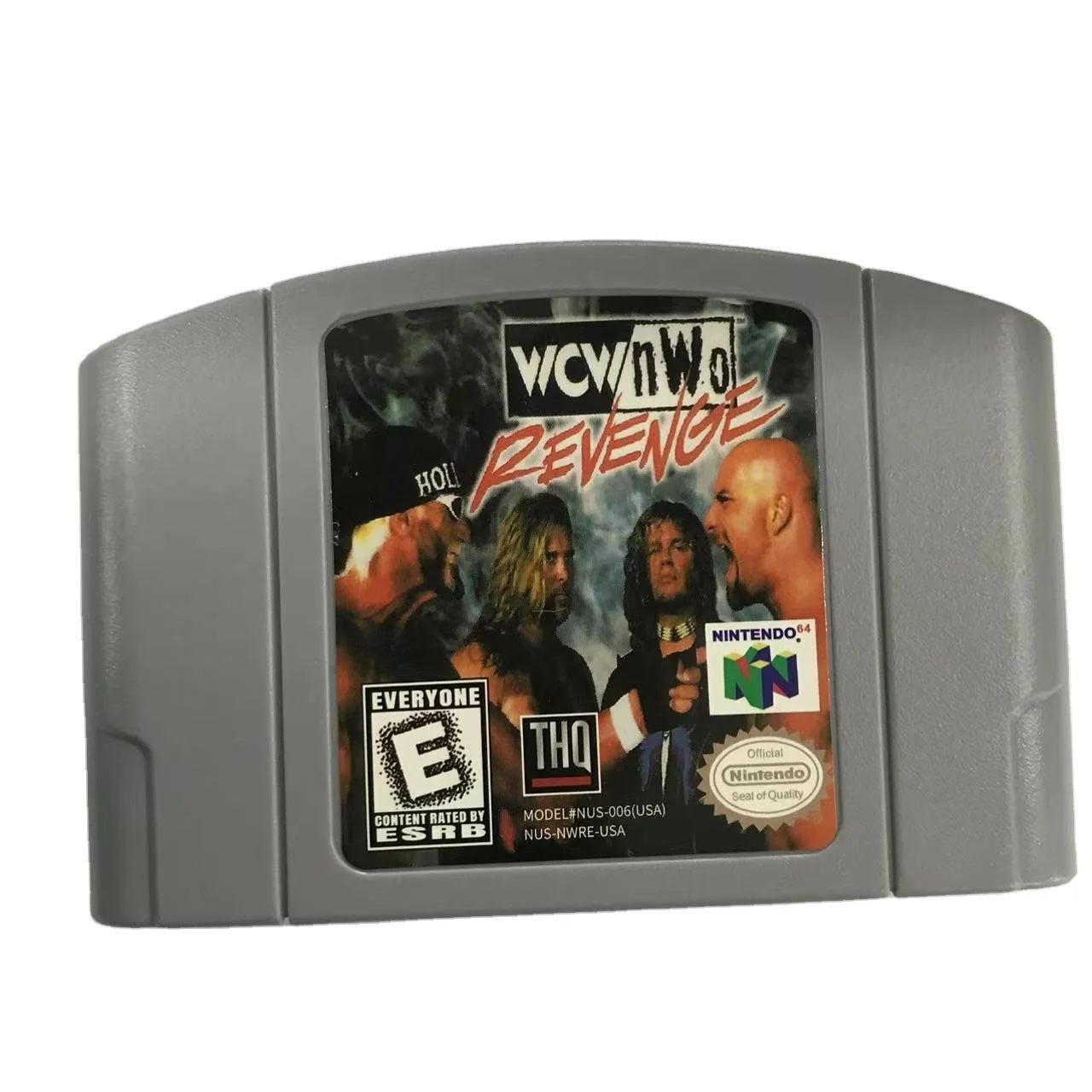 WCW-nWo Revenge N64 Game Cartridge Card English Language N64 Wrestling ...