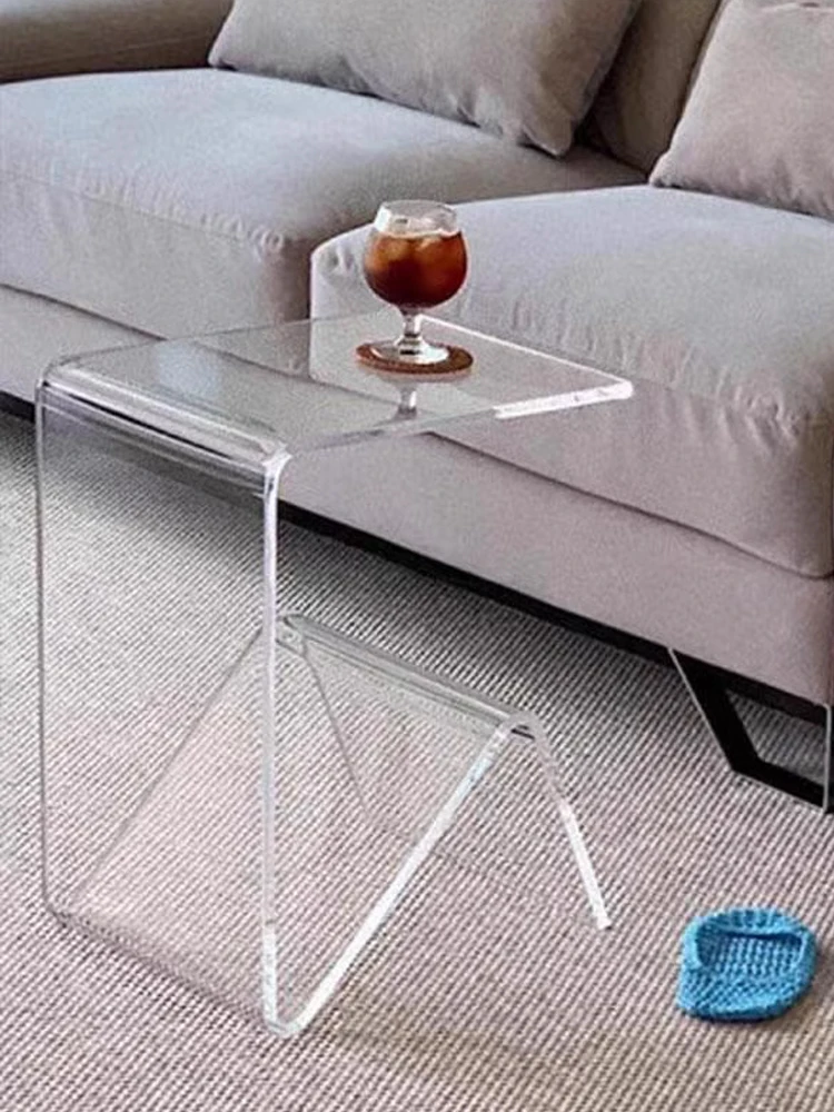 Luxury Custom Transparent Acrylic Table Family Hotel Living Room ...