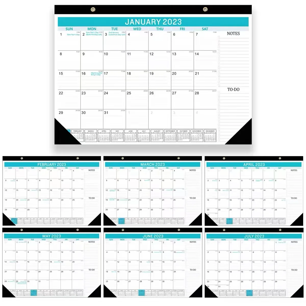 Custom 2022 2023 Digital Calendar Wall Desk Calendar Year Calendar ...