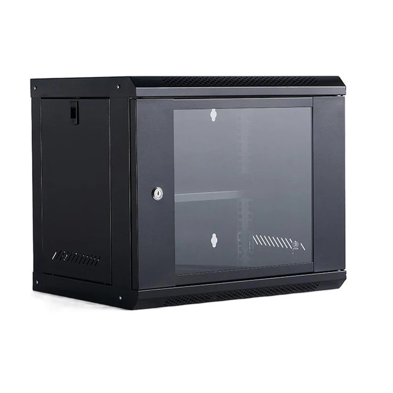 19inch Gcabling Enclosure Telecom Data Wall Box Mini Server Rack Glass ...