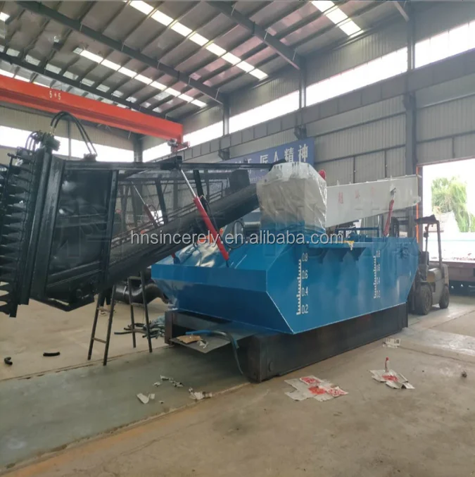 Aquatic Lake River Water Hyacinth Harvester/high Efficiency River Trash ...