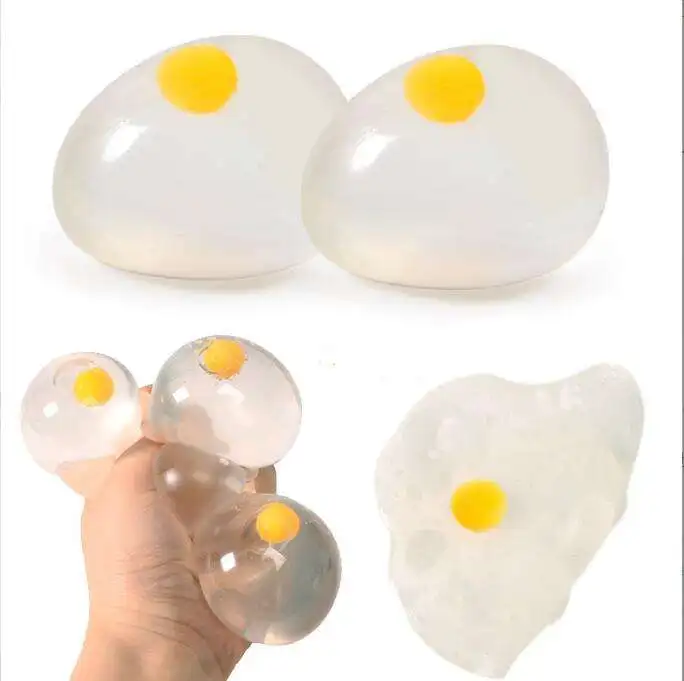 Cheap TPR Stress Toy Egg Splat Ball Pass Microbiological Test Squeeze ...