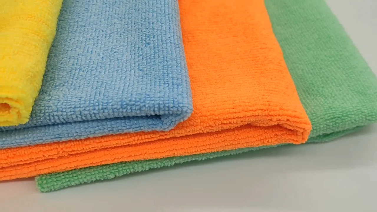 40*40cm 300gsm 350gsm Custom Microfiber Cleaning Cloth Rags Car ...