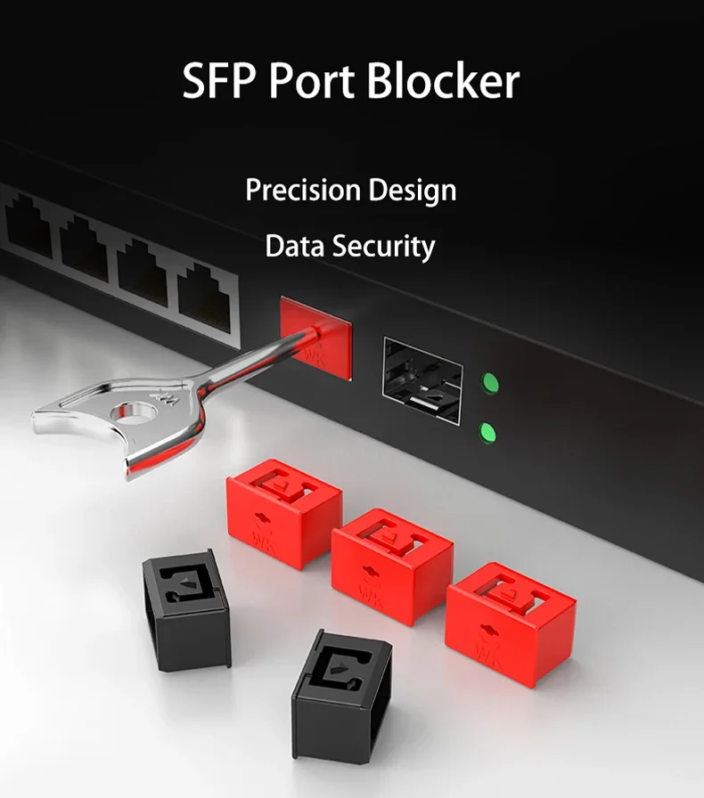 Secure Your SFP Ports with Weconfig's Locking Solutions