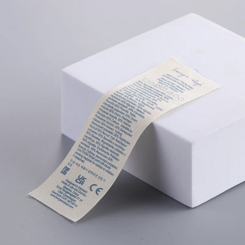 Removable Tear Away Garment Label Printing - Eco-Friendly Care Labels ...