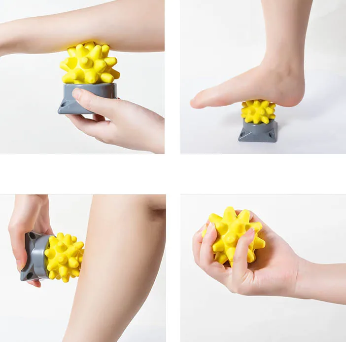 Eco-Friendly TPE Muscle Spiky Foot Massage Ball Custom Logo for Body ...
