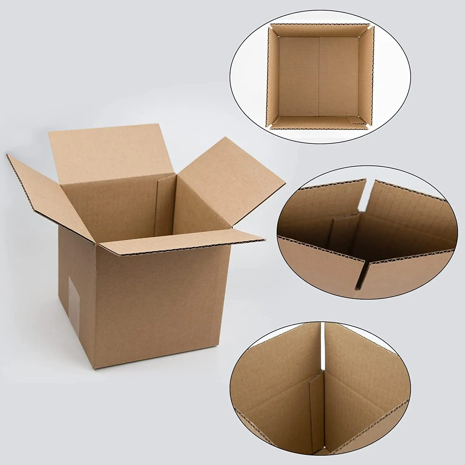 Custom Outer Carton Big Small Size Cardboard Paper Carton Flat Packed ...
