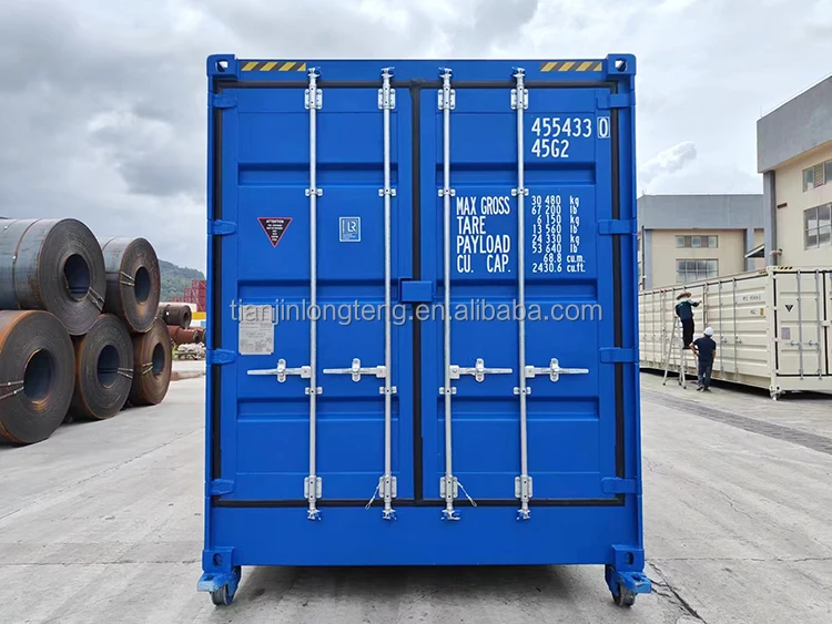40ft Open Side Shipping Container with One Door - CSC Certified