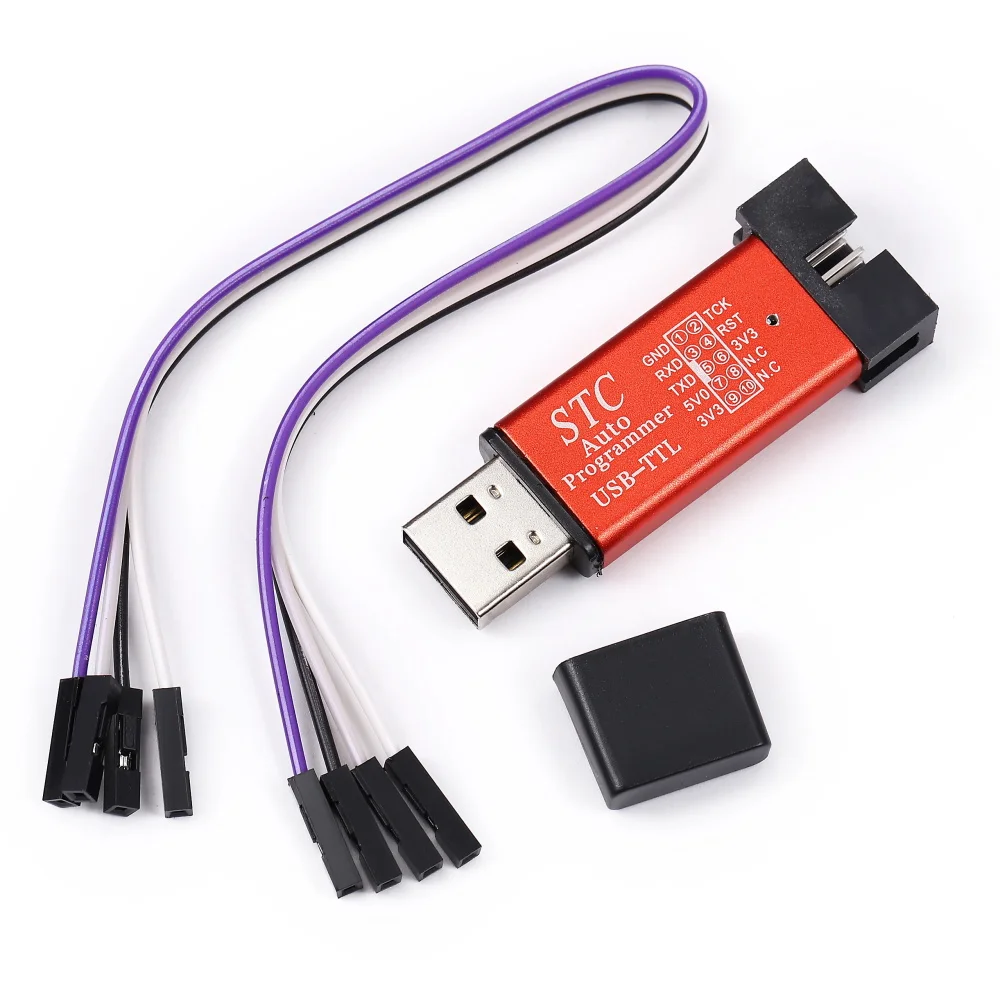 Mcu Stc 51 Microcontroller Downloader Auto Programmer / 3.3v 5v Universal / Dual Voltage Usb To ...