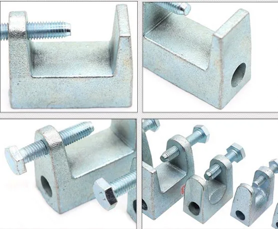 Custom Sizes Beam Clamps - High Quality Construction Hardware