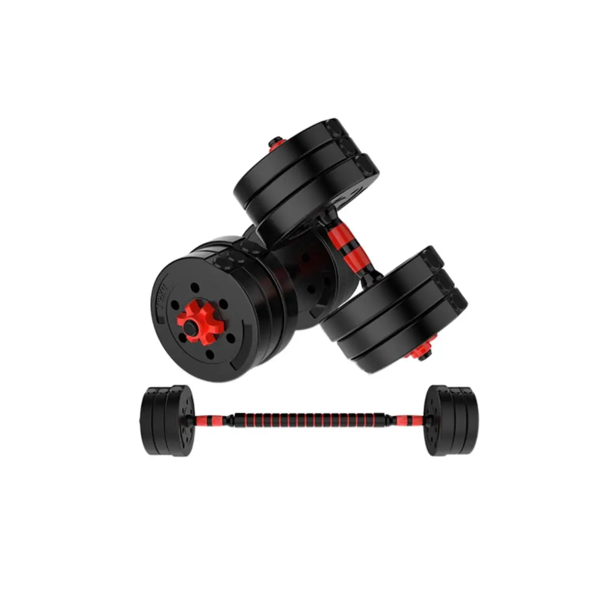 High Quality Twist Lock Spin Lock 30 Kg 40 Kg Adjustable Dumbbells ...