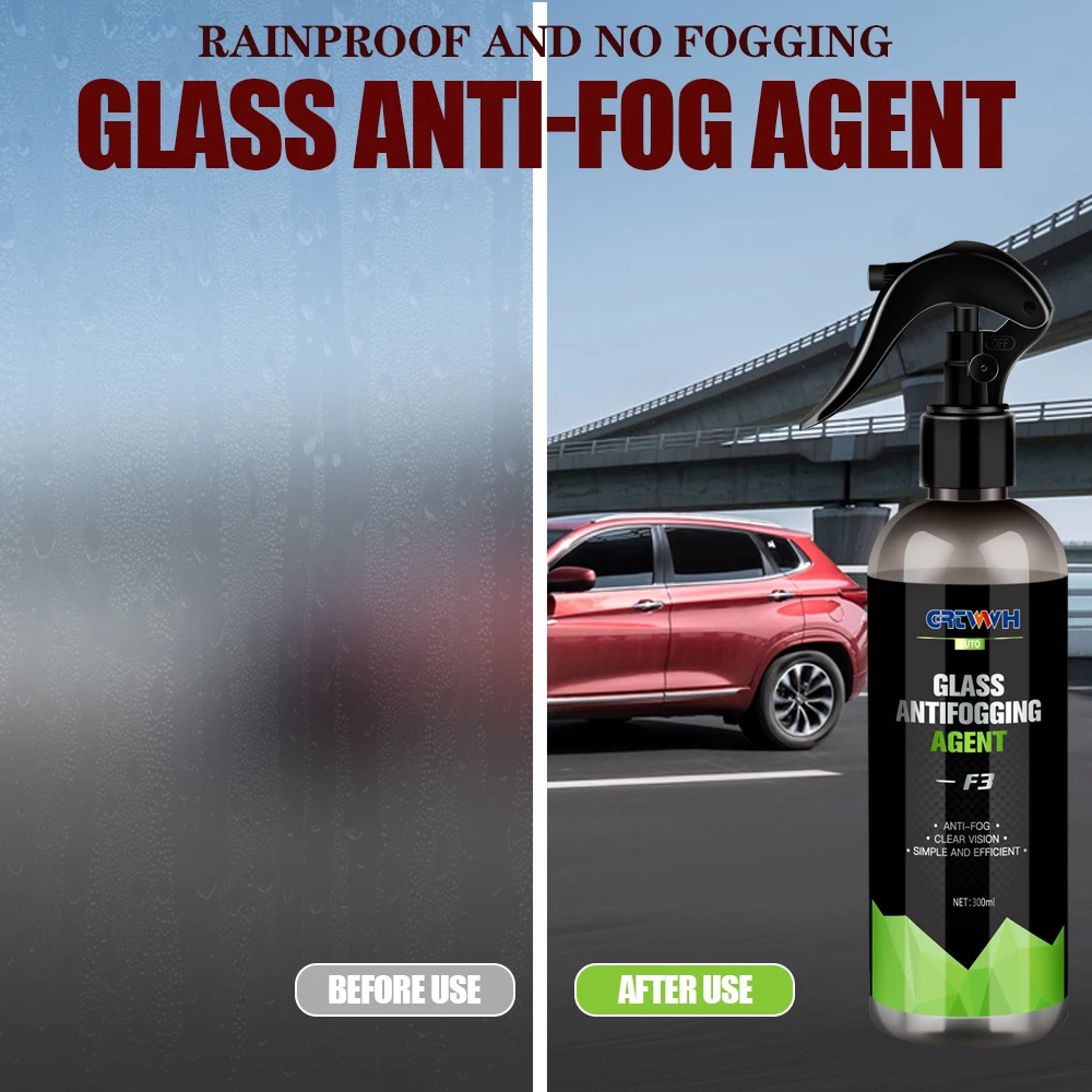 Custom Printing Glass Logo Anti-fog Spray Coating Auxiliary Agents Car ...