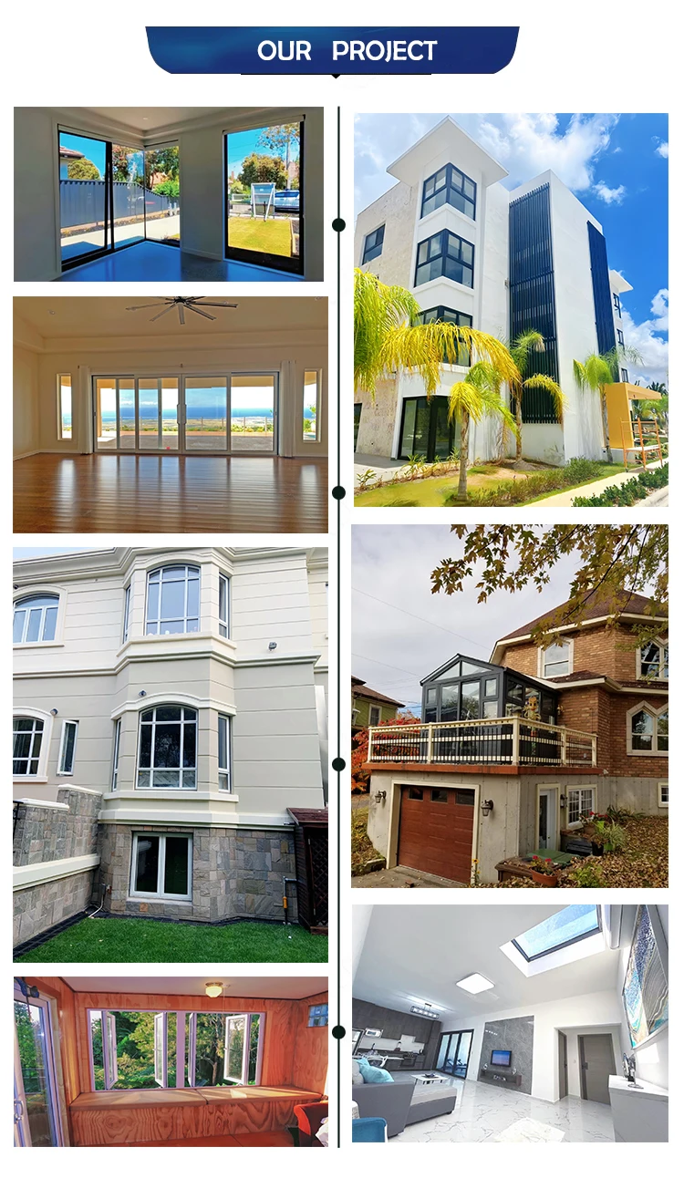 Upvc Sliding Window Low E Glass Double Color with Nail Fin German Brand ...