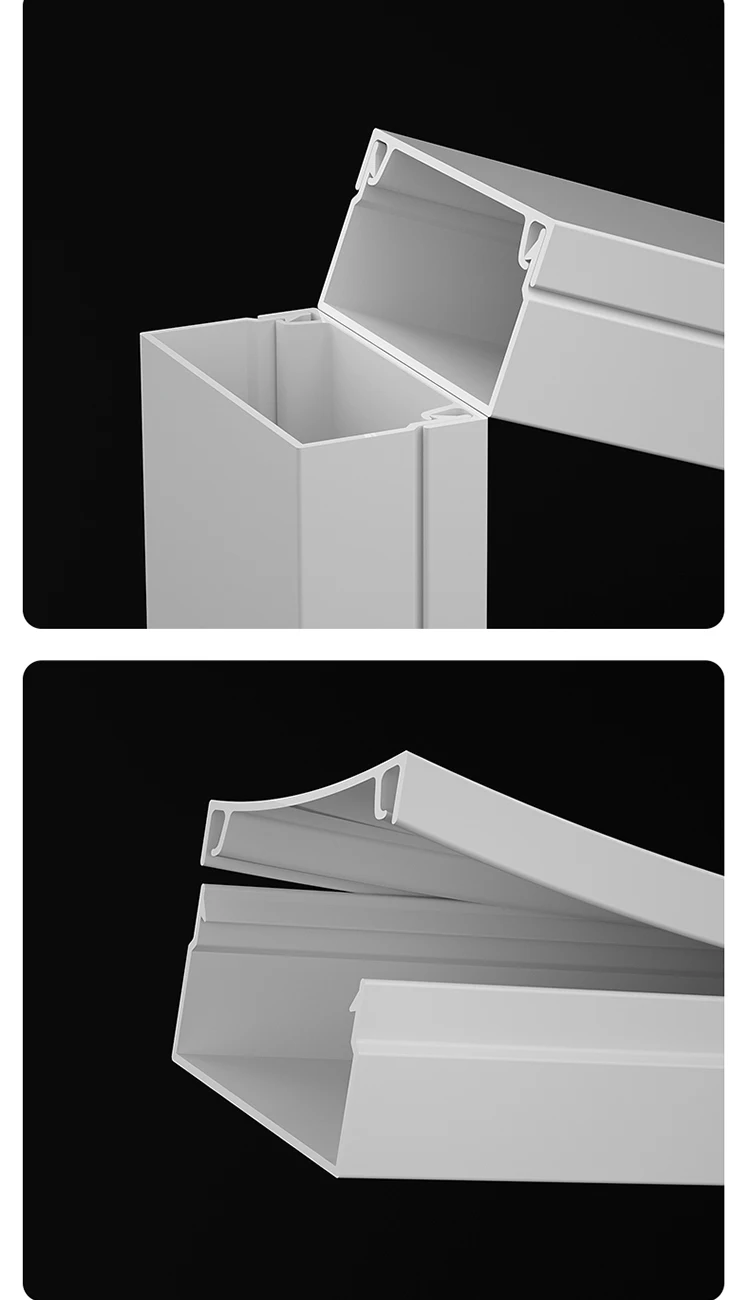 Plastic Electrical Conduit Mini Trunk Pvc Cable Trunking Upvc Plastic ...