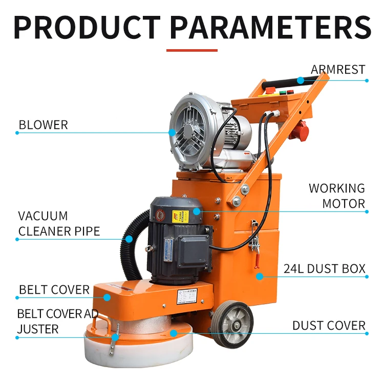 G350 220v Concrete Floor Grinder & Polishing Machine - Oem | Wholesale