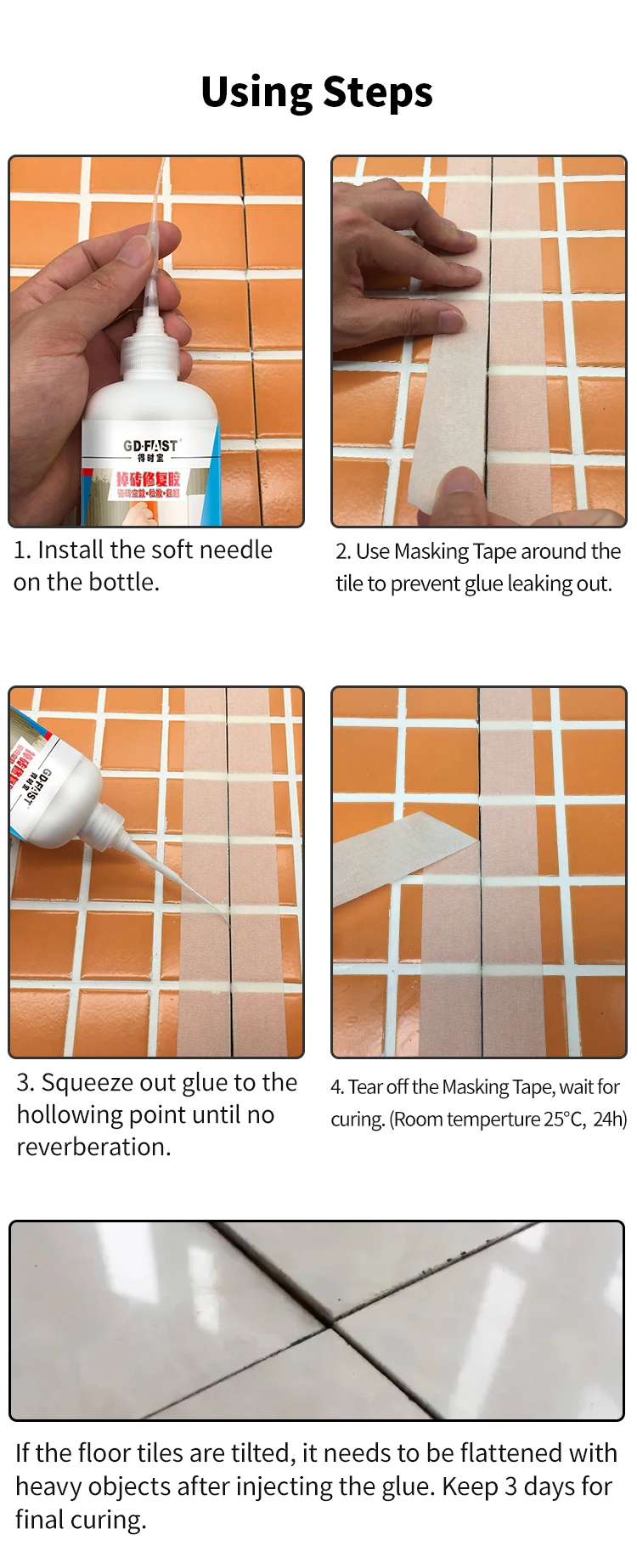 2023 270g High Quality Fast Curing Adhesive Eco-friendly Tile Bonding ...