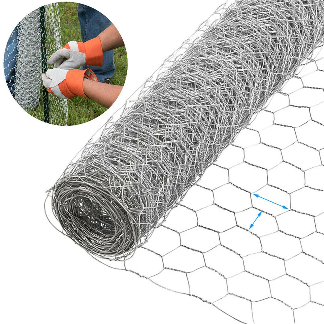 Hexagonal Wire Mesh Galvanized Wire Netting /factory 6 Feet Iron Wire ...