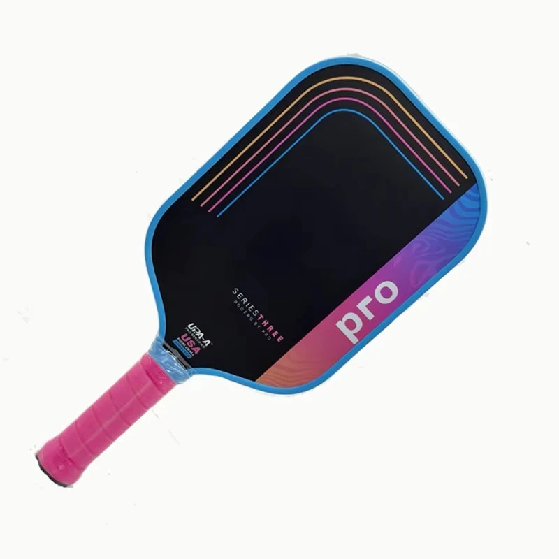 Proton Series Three Flamingo Pickleball Paddle Hesacore Grip Super ...