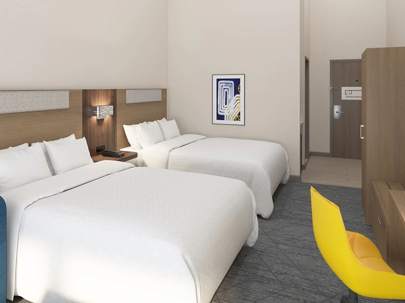 Holiday Inn Express Formula Blue 2.0 Fb2.0 Commercial Hotel Bedroom ...