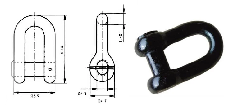 Offshore Marine Mooring Rigging Hardware Anchor Chain Joining End ...