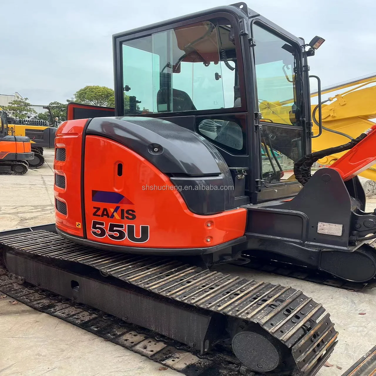 5.5ton 5ton Small Size Mini Second Hand Hitachi Excavators Used Hitachi ...