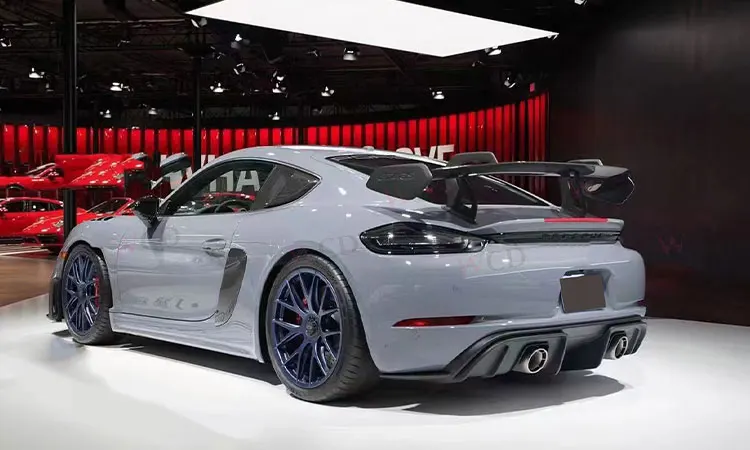 Porsche 718 Cayman GT4RS Carbon Fiber Rear Wing Spoiler | Wholesale