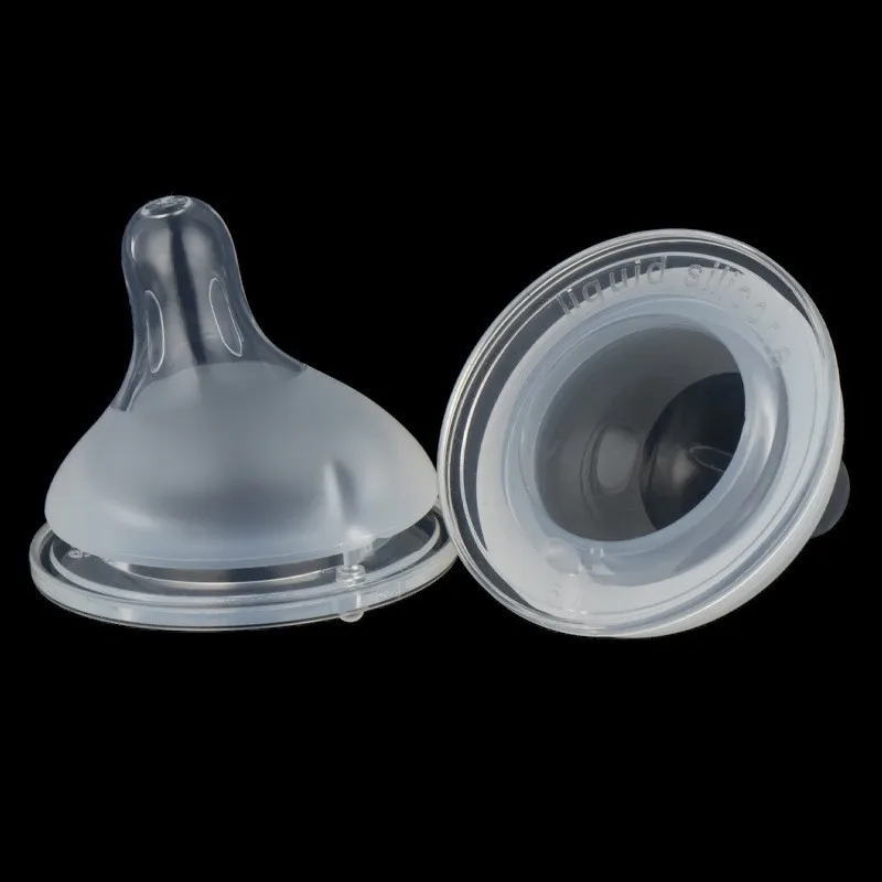 Baby Pacifier Feeder Feeding Bottle Nipple Replacement Anti Colic Teat ...