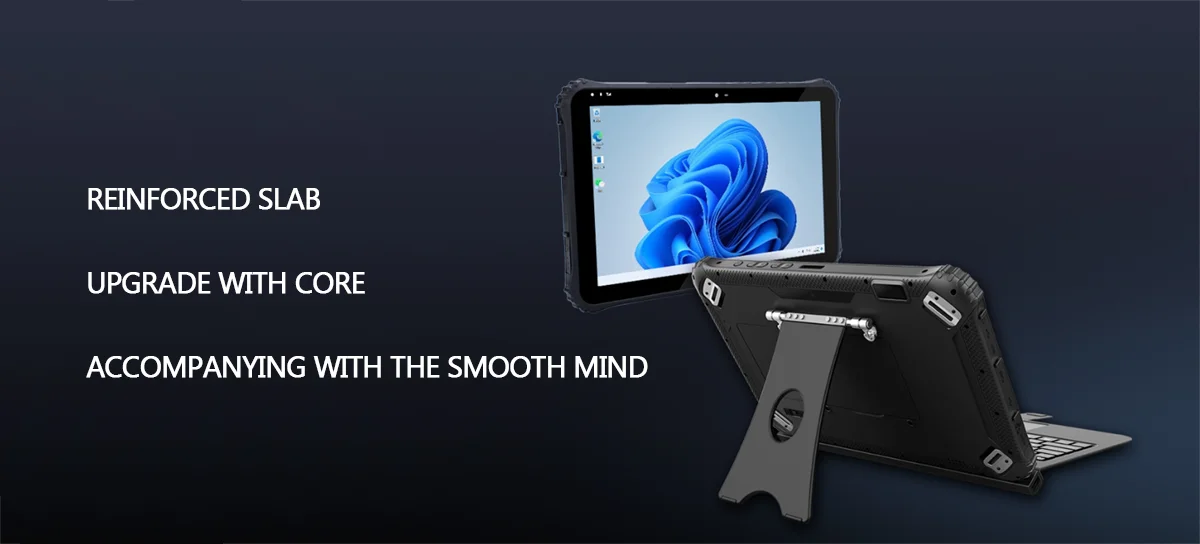 Rugged Tablet 12 Inch Windows 11 Os Industrial Ip65 Tablet With Barcode ...
