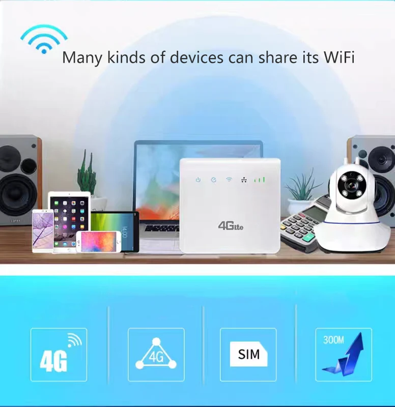 4g Home Unlocked Cpe Router 4g Wireless Router With 5000 Battery - Buy ...