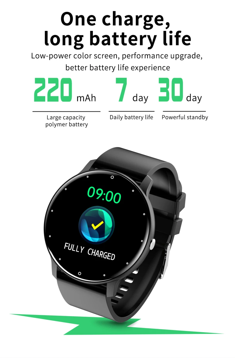 Zl02d Smartwatch - Stylish & Functional Fitness Tracker