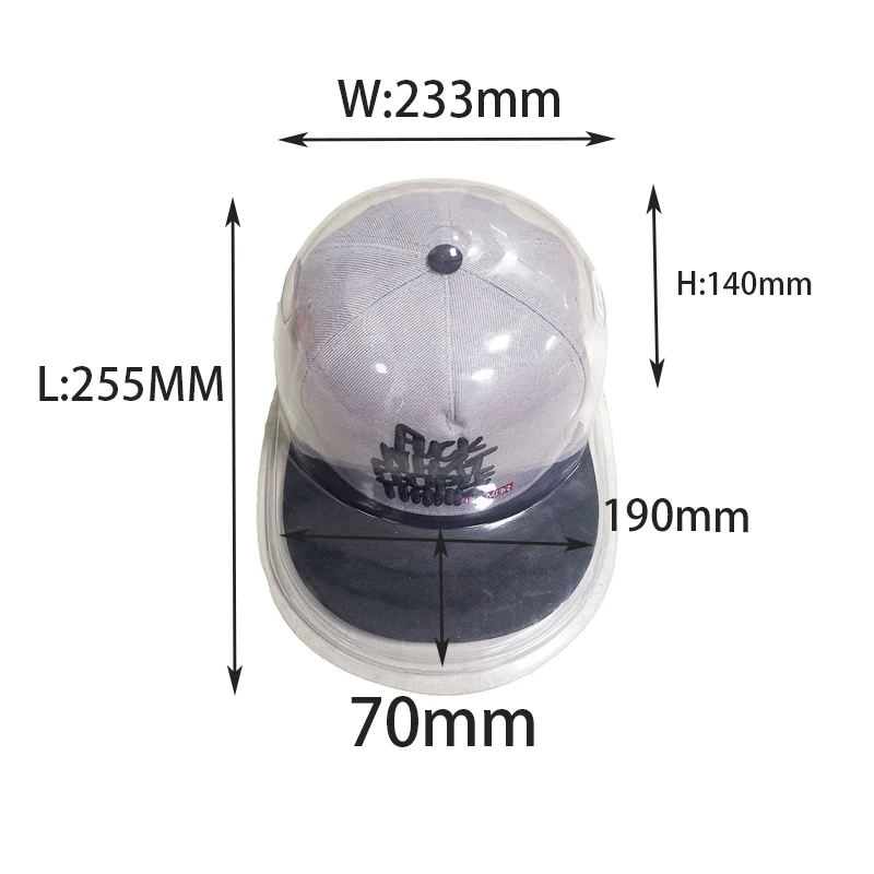 Cheap Waterproof Plastic Snapcap Packaging Transparent Blister ...