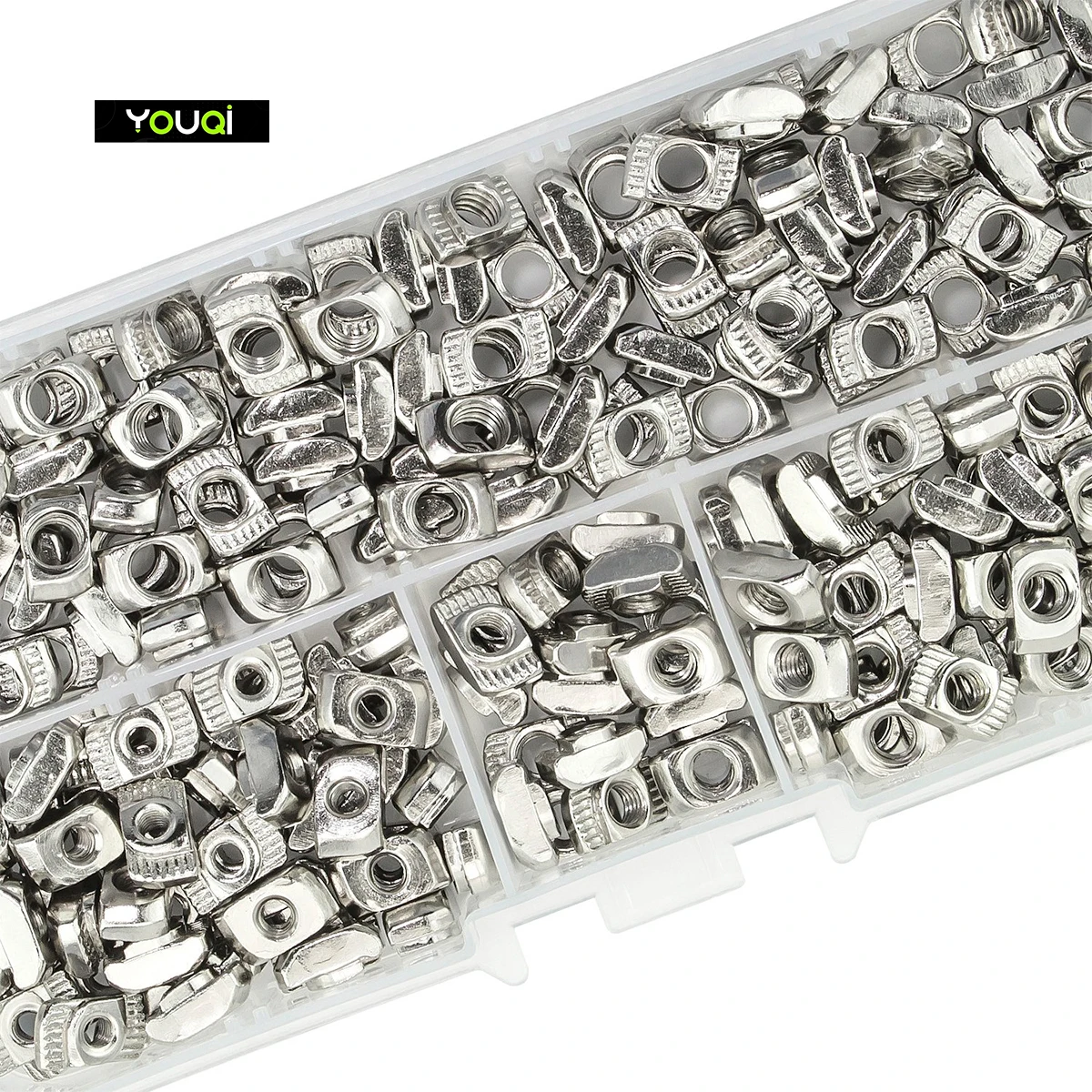Youqi Hammer Head Fastener Nut Kit - T Slot Nuts for 3D Printers