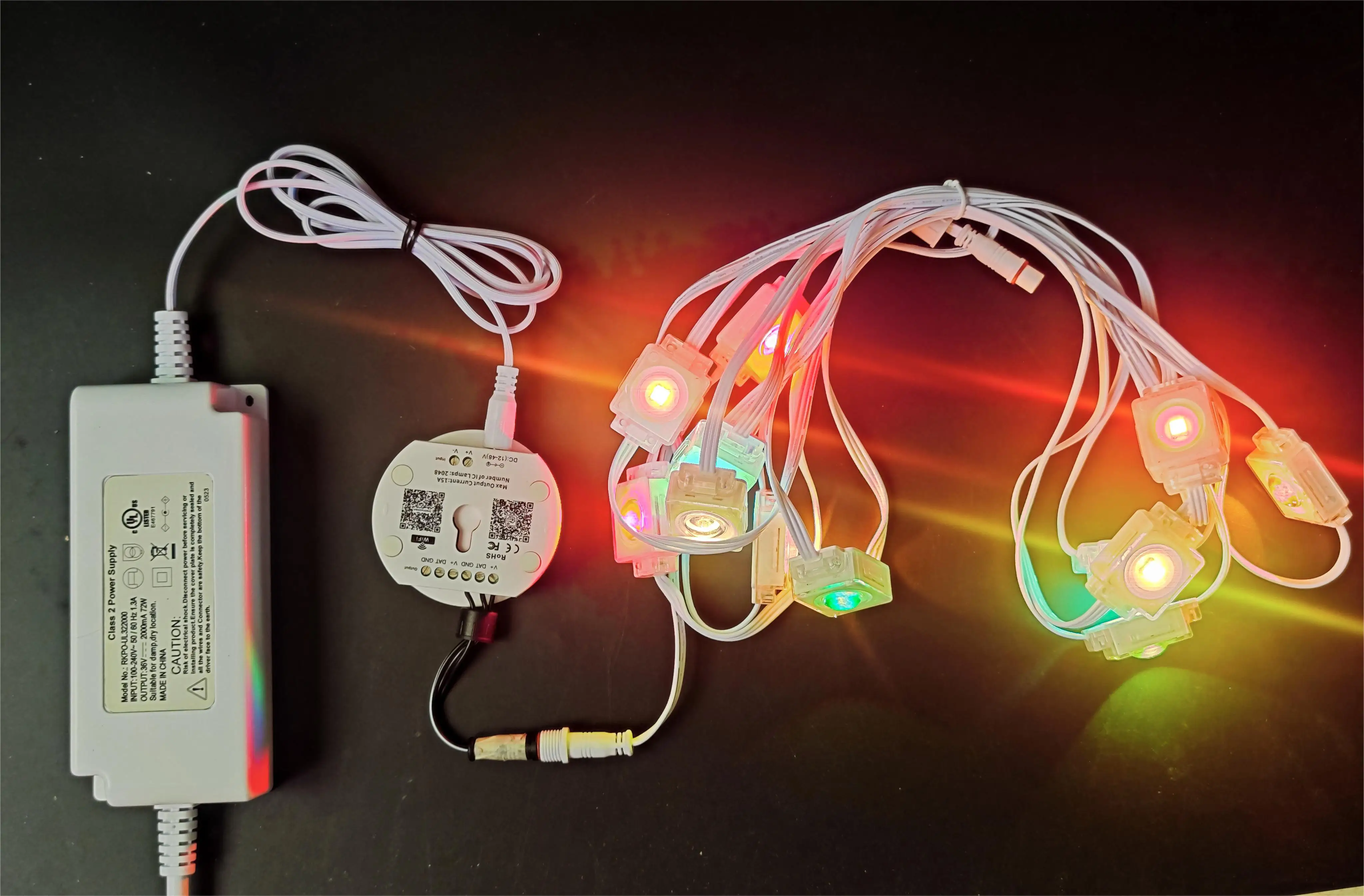 IP68 Waterproof LED Pixel Tube Lights for Outdoor Christmas