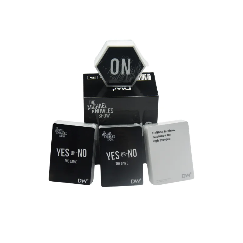 High Quality YES or NO Playing Card Sets Adult Party Drinking Card ...