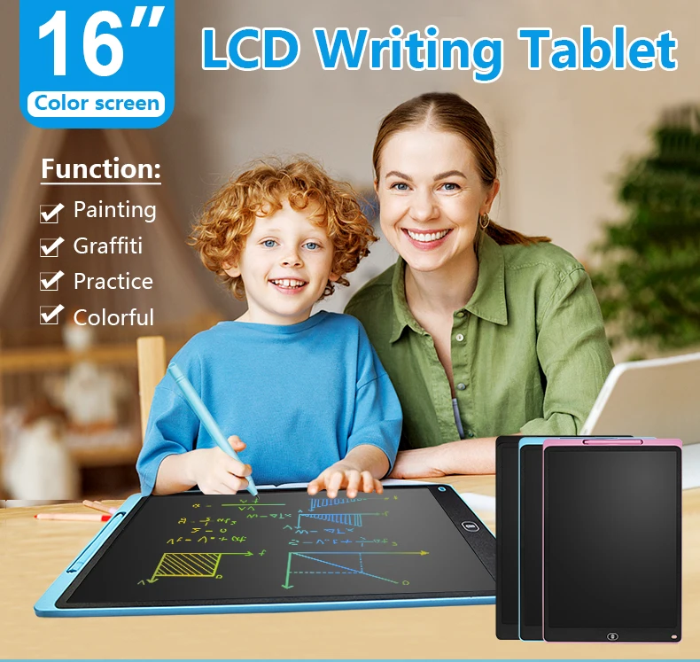 16 Inch Large Size Drawing Toys Child Writing Tablet Electronic Drawing ...