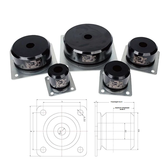 Elevator Safety Part Lift Rubber Draft Gear Elevator Pu Buffer - Buy ...