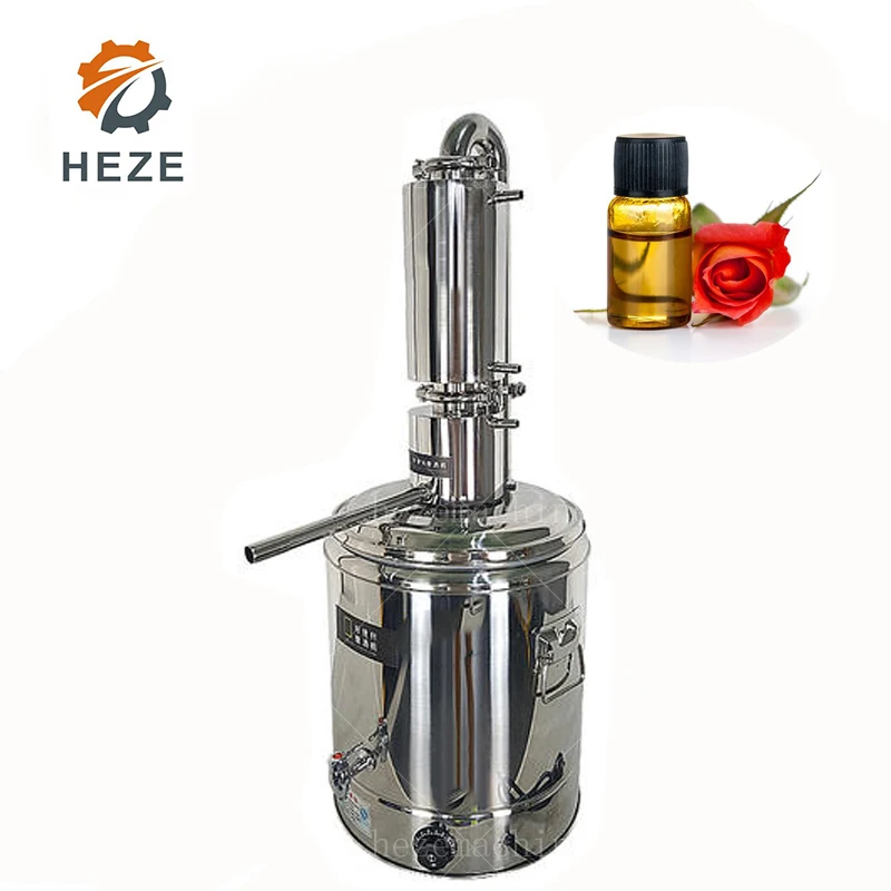 25l 50l Dw Steam Distillation Essential Oil Extractor Equipment Machine ...