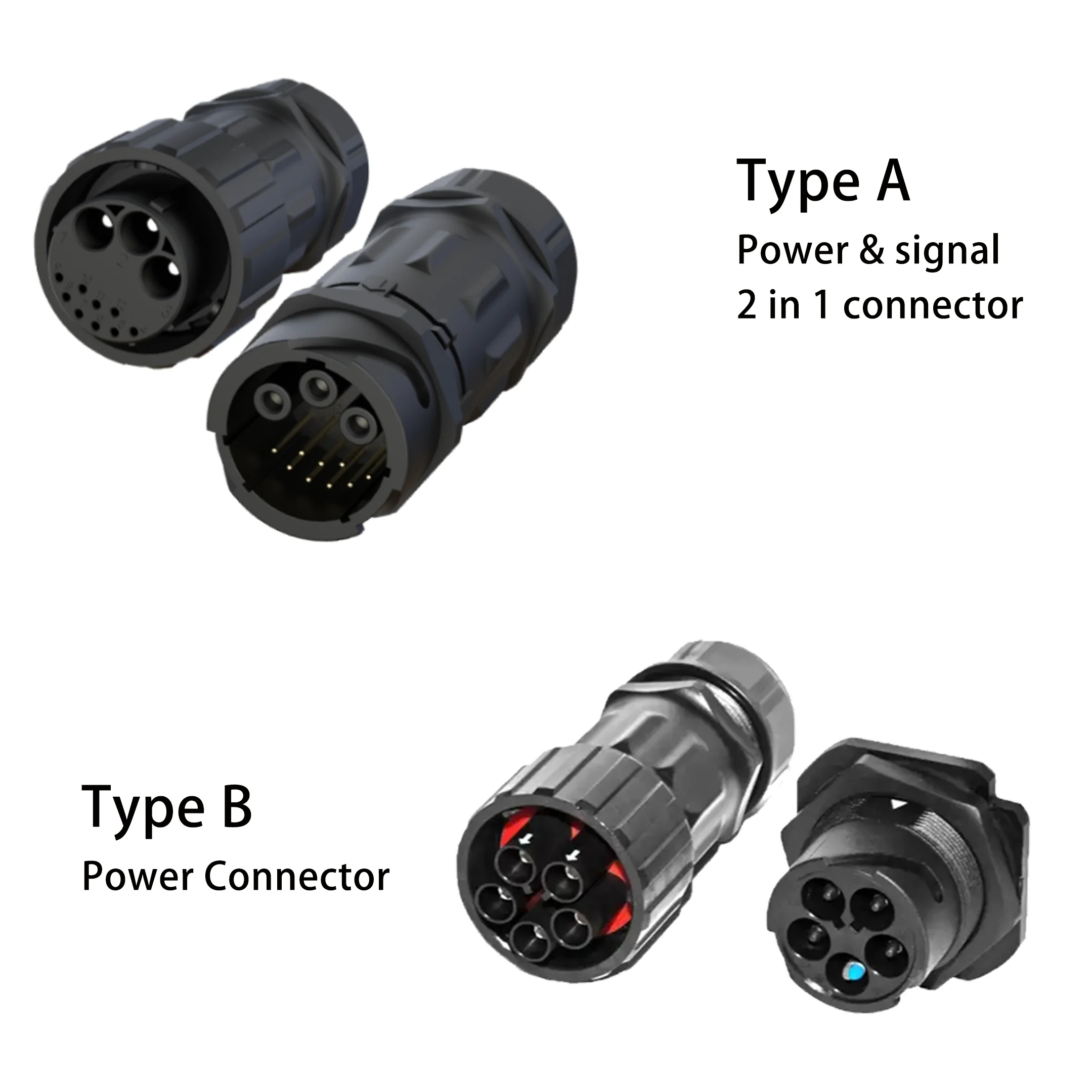 Jnicon Bayonet Battery Waterproof Connector 120a 150a Socket Plug ...