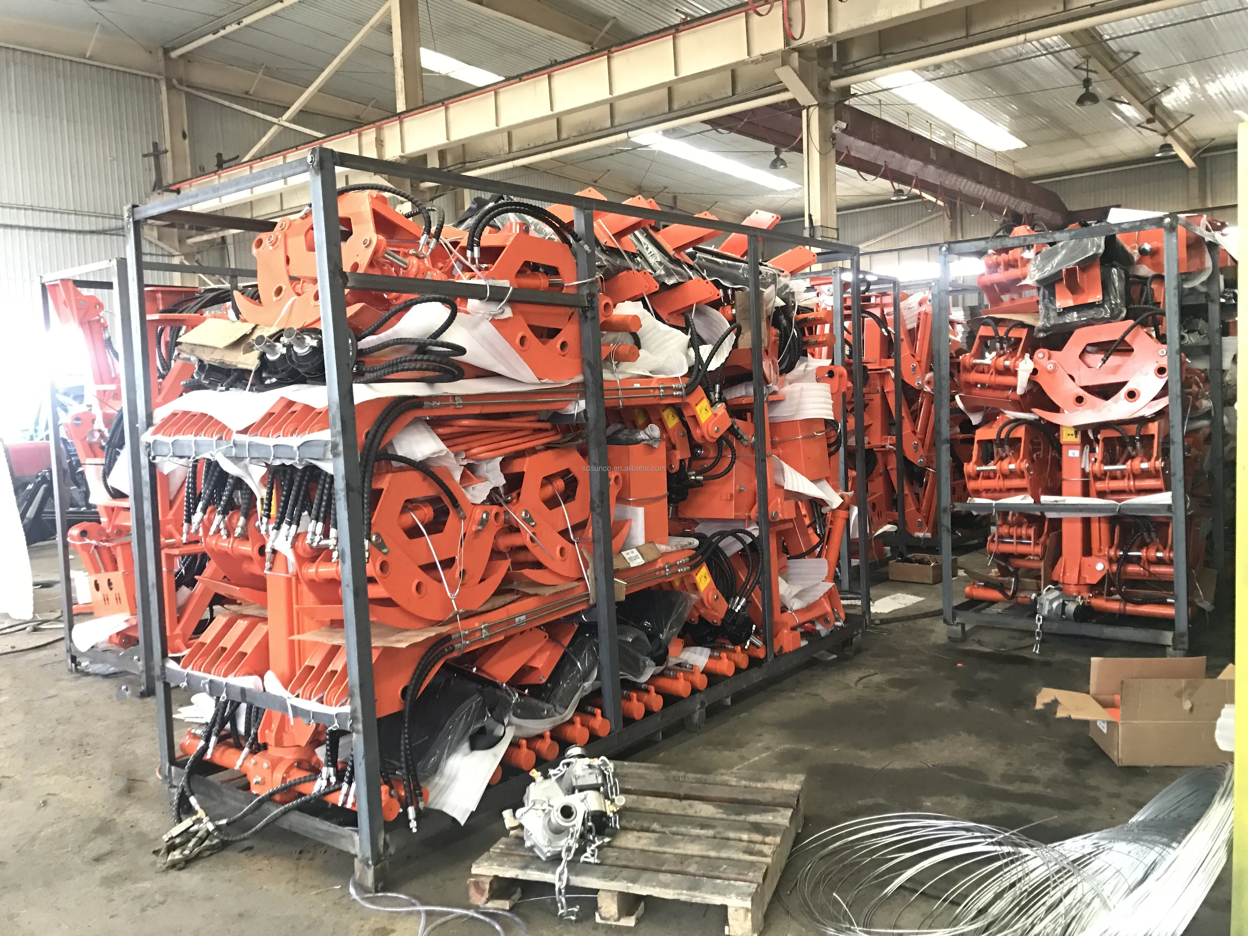 Factory!! Forest Machinery Log/ Timber Crane with Grabber Use in ...