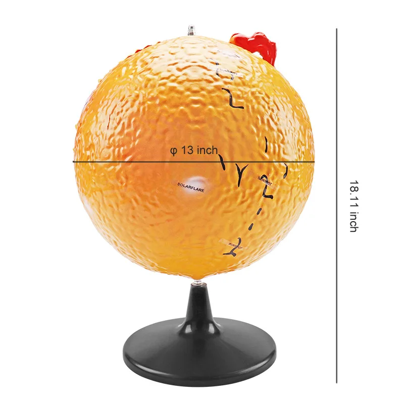 Geography Sun Globe Model - Earth Structure Visualization