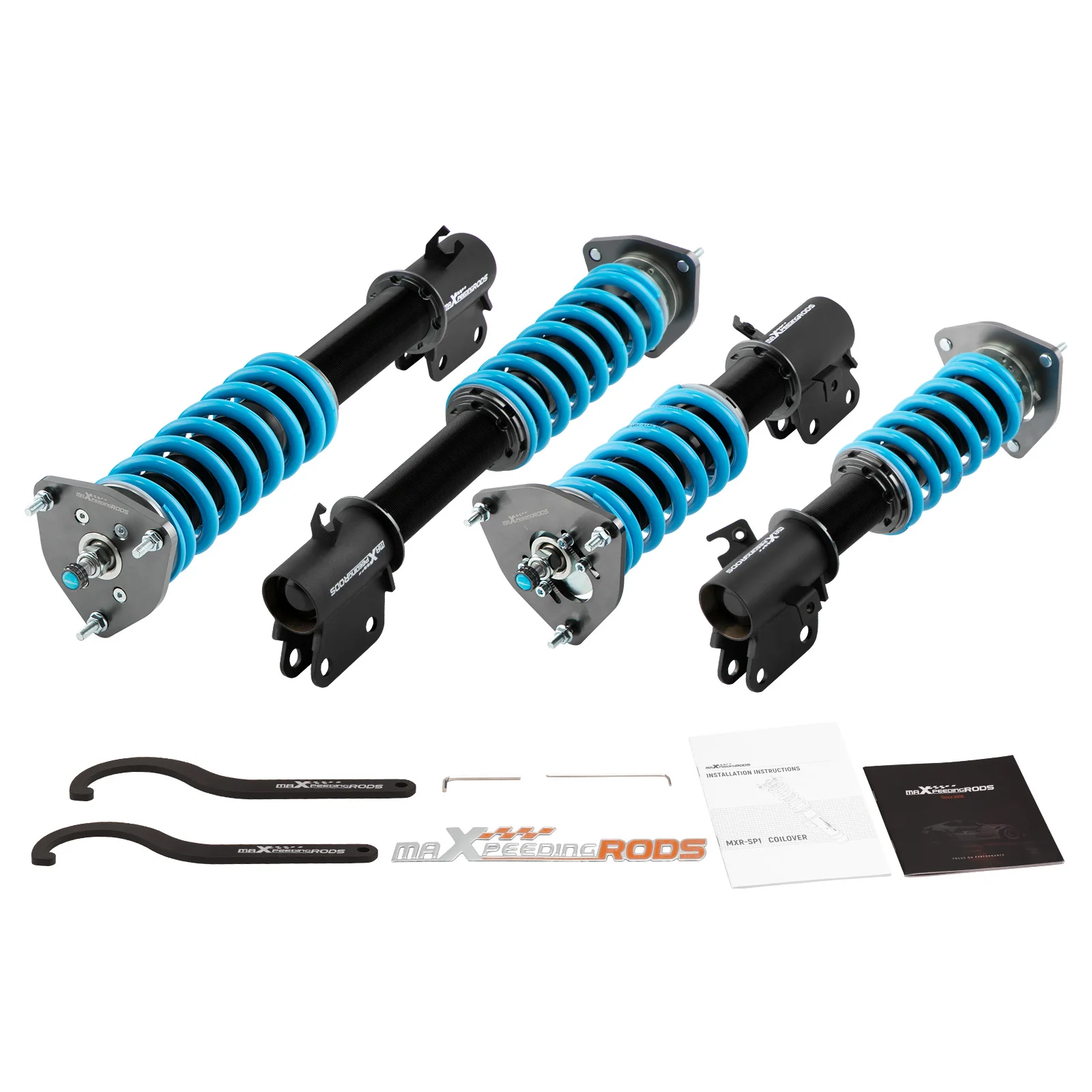 MaXpeedingrods 24 Way Damper Coilover Suspension For Subaru Impreza WRX ...