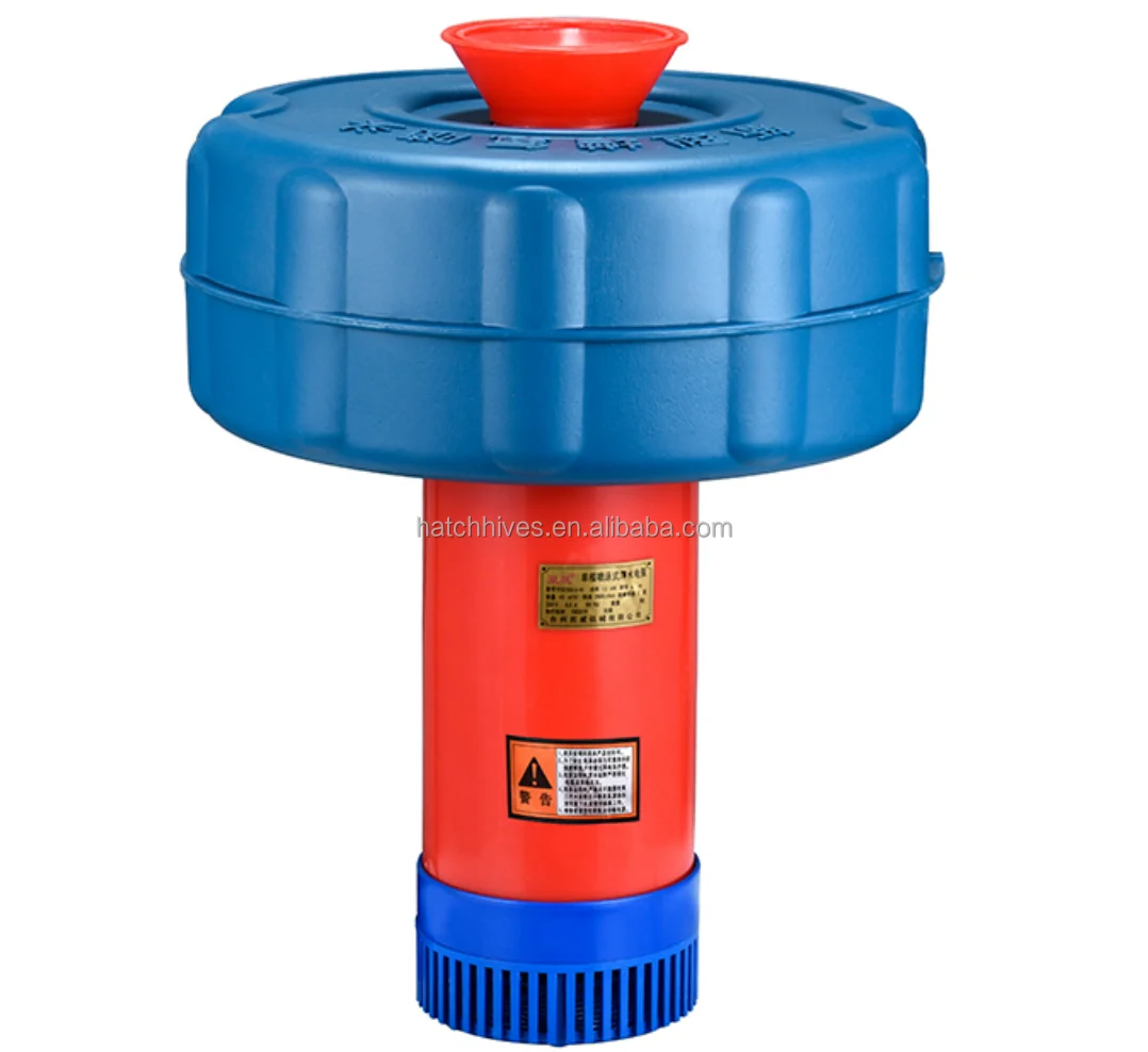 Double Speed Floating Surge Fountain Aerator Equipment For Aquaculture ...